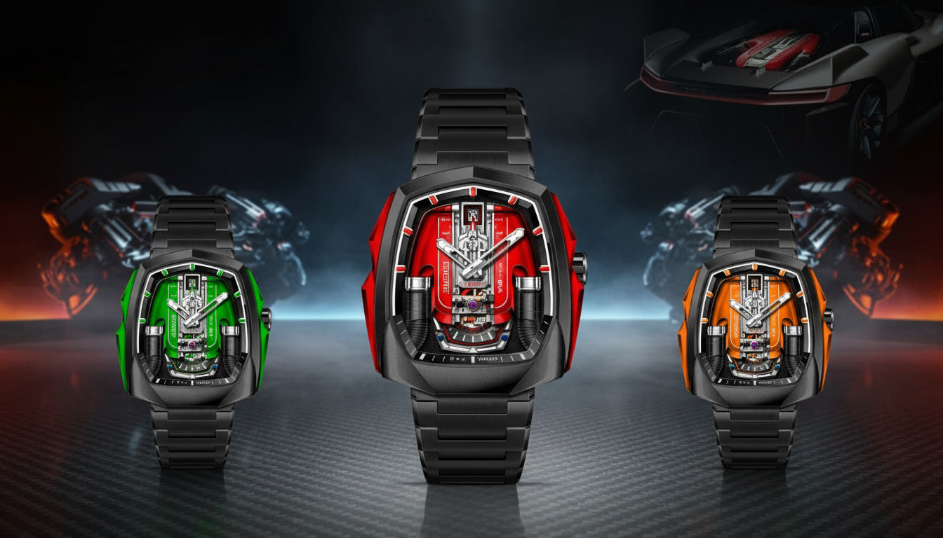 Luxury Spinning Rim Watches for Car Enthusiasts | – Bellucci & Co